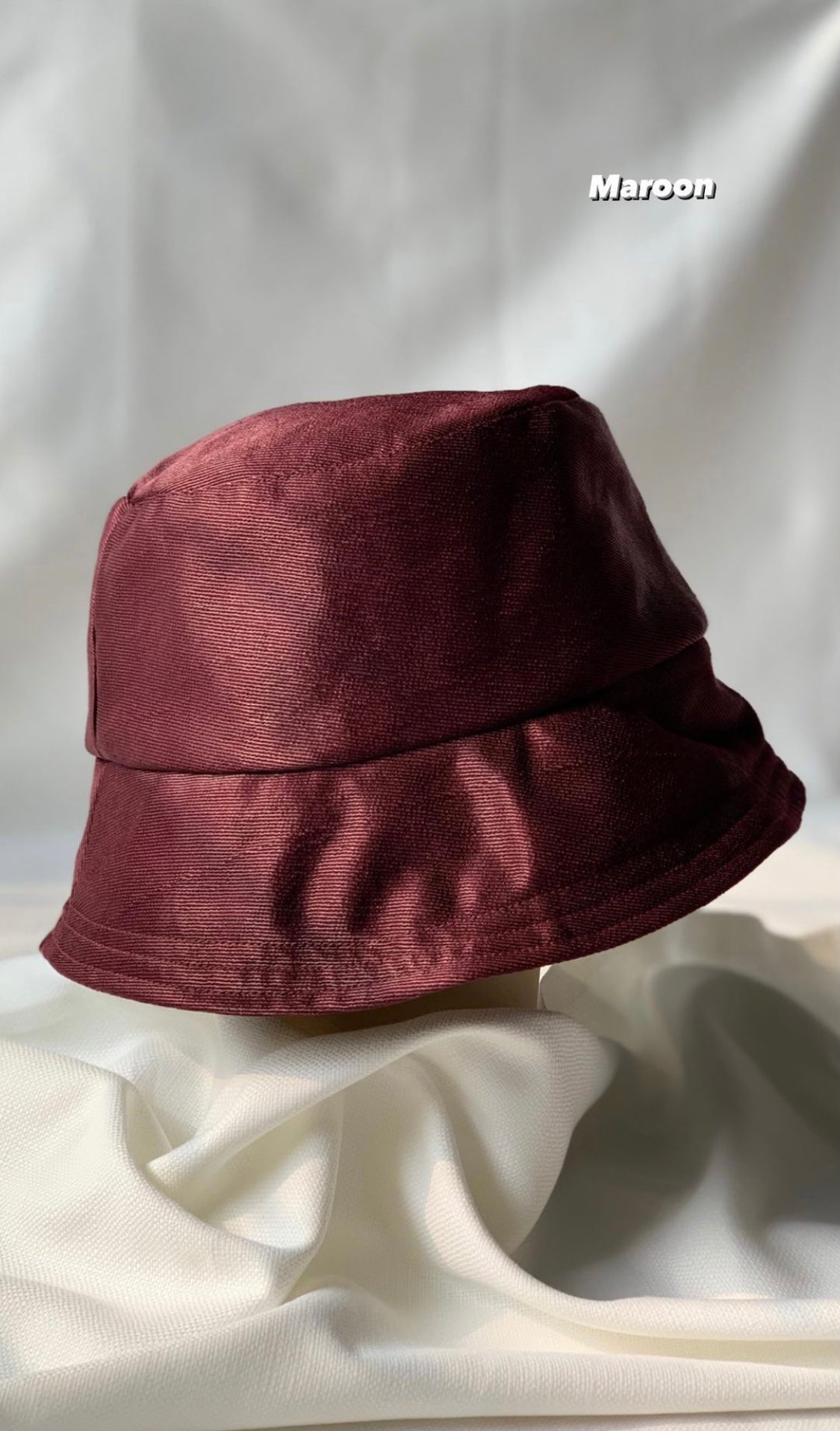 Maroon Bucket Hat – FRENZY